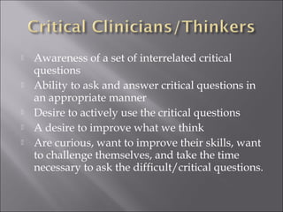 The benefit and manner of asking the right questions | PPT
