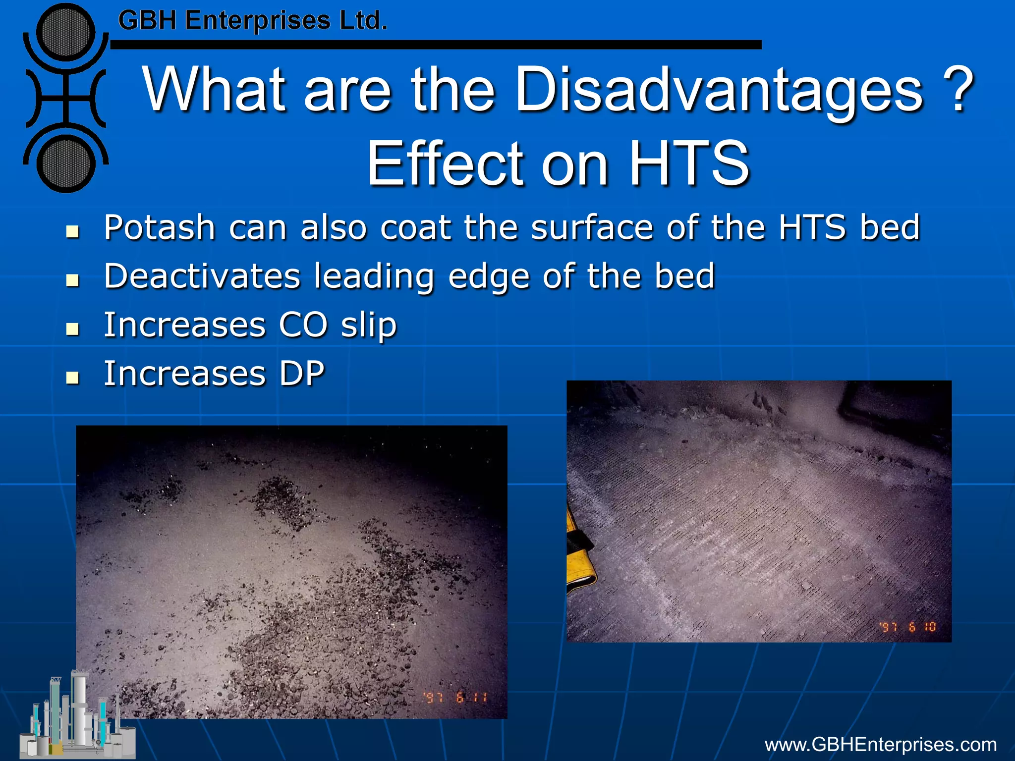 The Benefits and Disadvantages of Potash in Steam Reforming | PDF