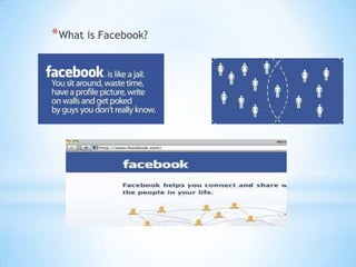 The benefits and drawbacks of facebook | PPTX