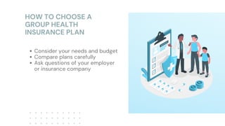 The Benefits And Features Of Group Health Insurance | PDF