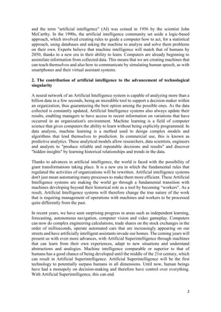 THE BENEFITS AND RISKS OF TECHNOLOGICAL SINGULARITY BASED ON ARTIFICIAL SUPERINTELLIGENCE | PDF