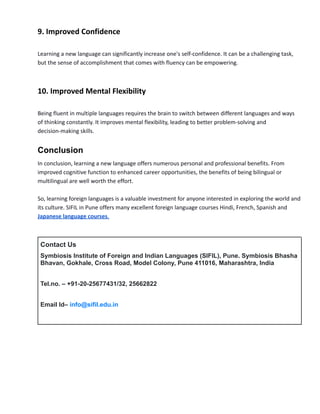 The Benefits of Bilingualism: How Learning a New Language Can Improve ...