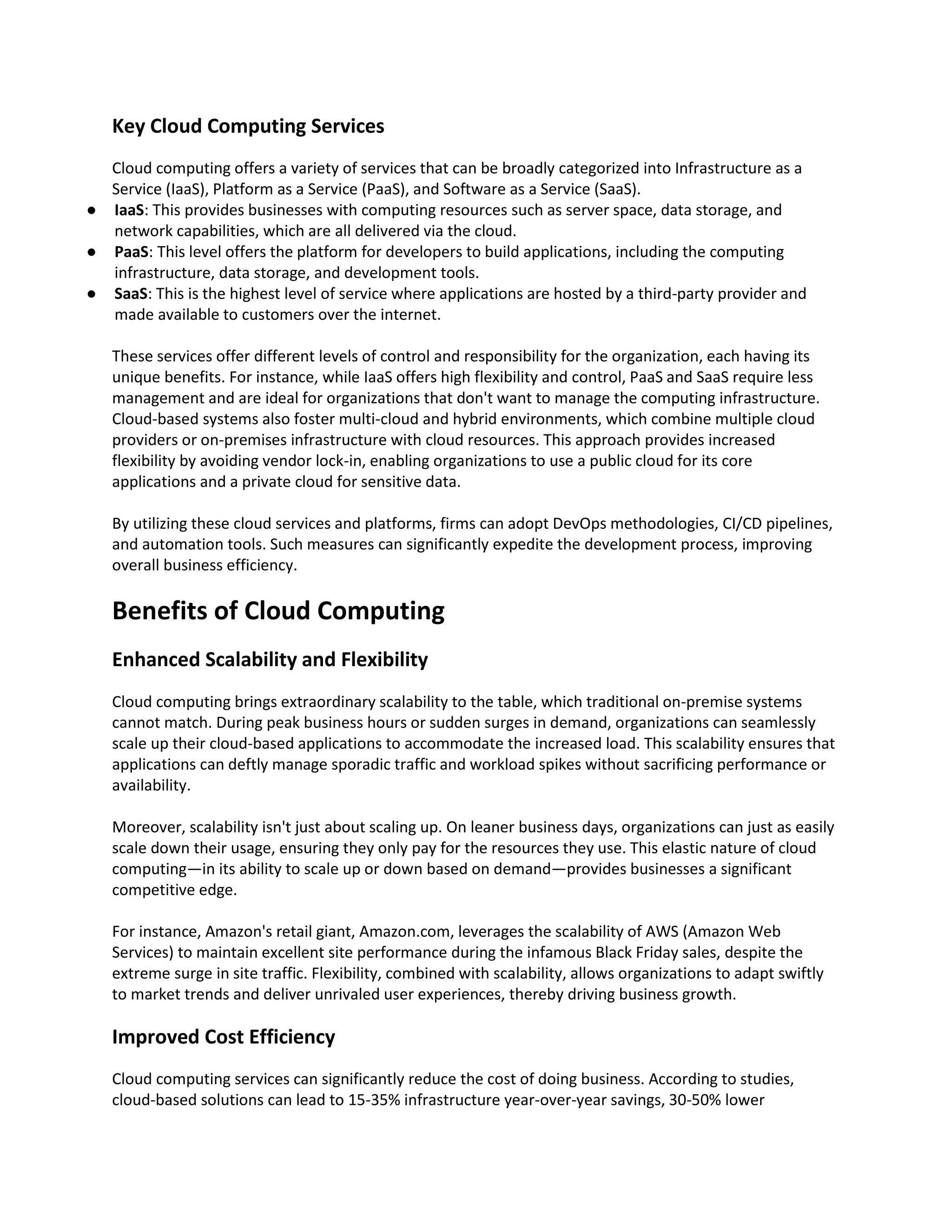 The Benefits of Cloud Computing for Application Modernization | PDF | Cloud Computing | Internet