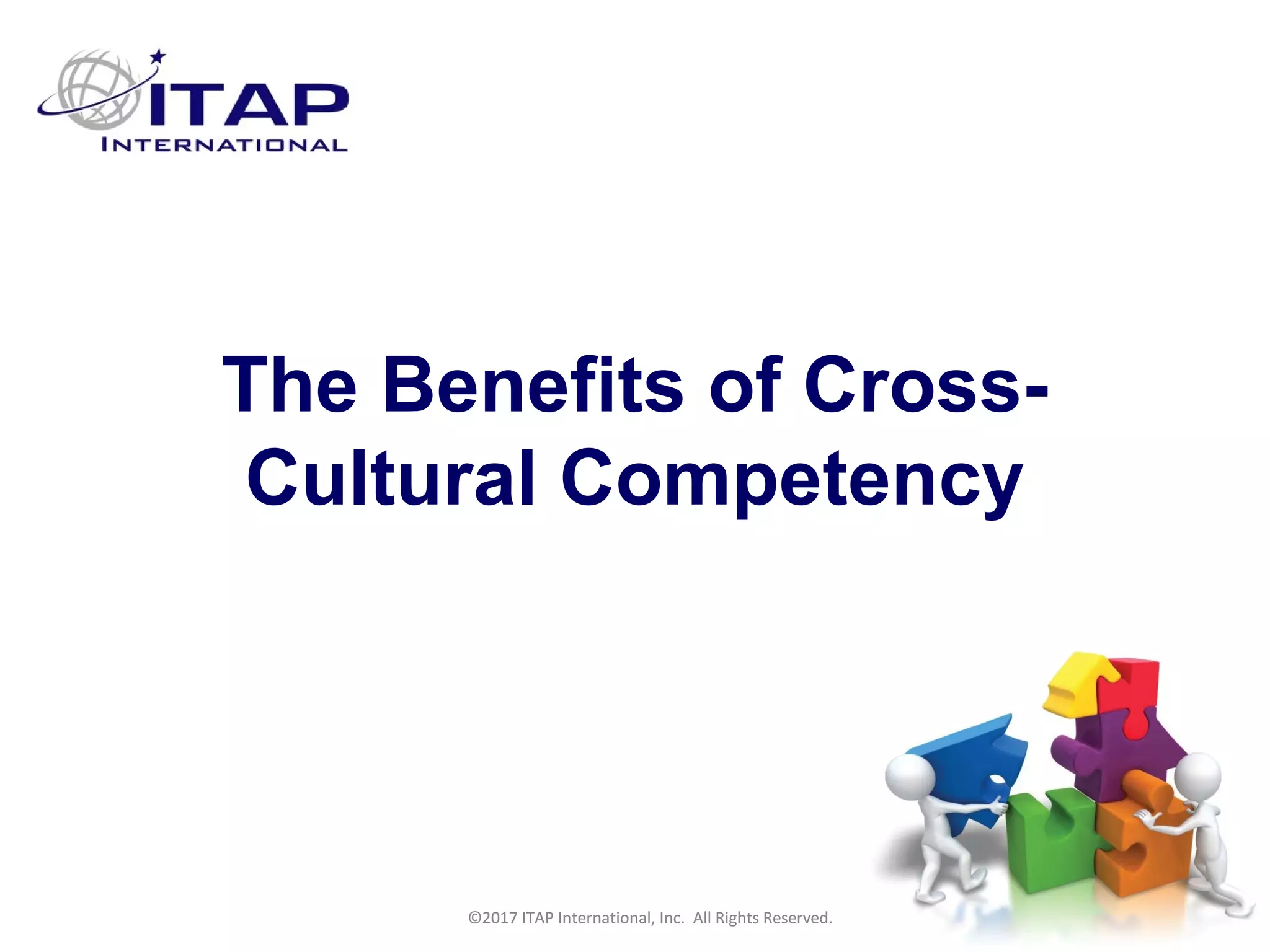 The Benefits of Cross Cultural Competency | PPT
