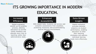 About the Benefits of Digital Evaluation | PPT