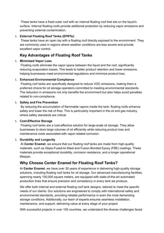 The Benefits of Floating Roof Tanks for Oil Storage.docx