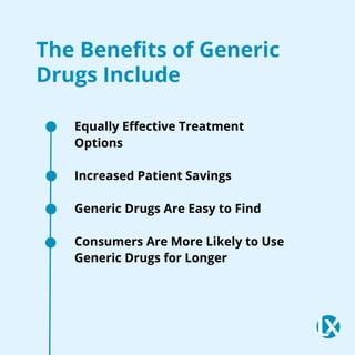 The Benefits of Generic Drugs Include | PDF
