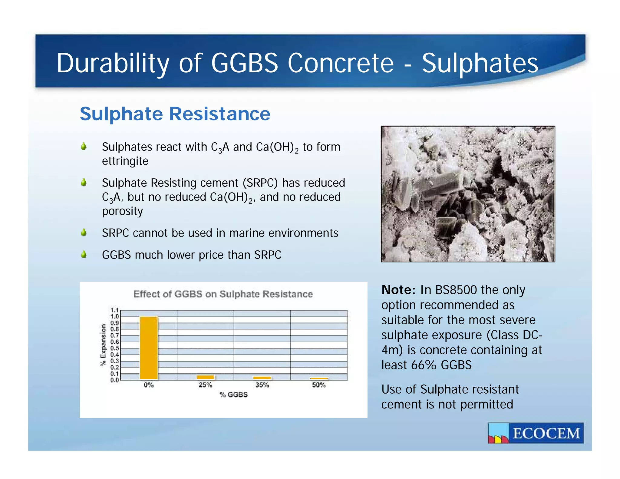 The Benefits Of Ggbs Cement In Concrete 2011 Engineers & Architects | PDF