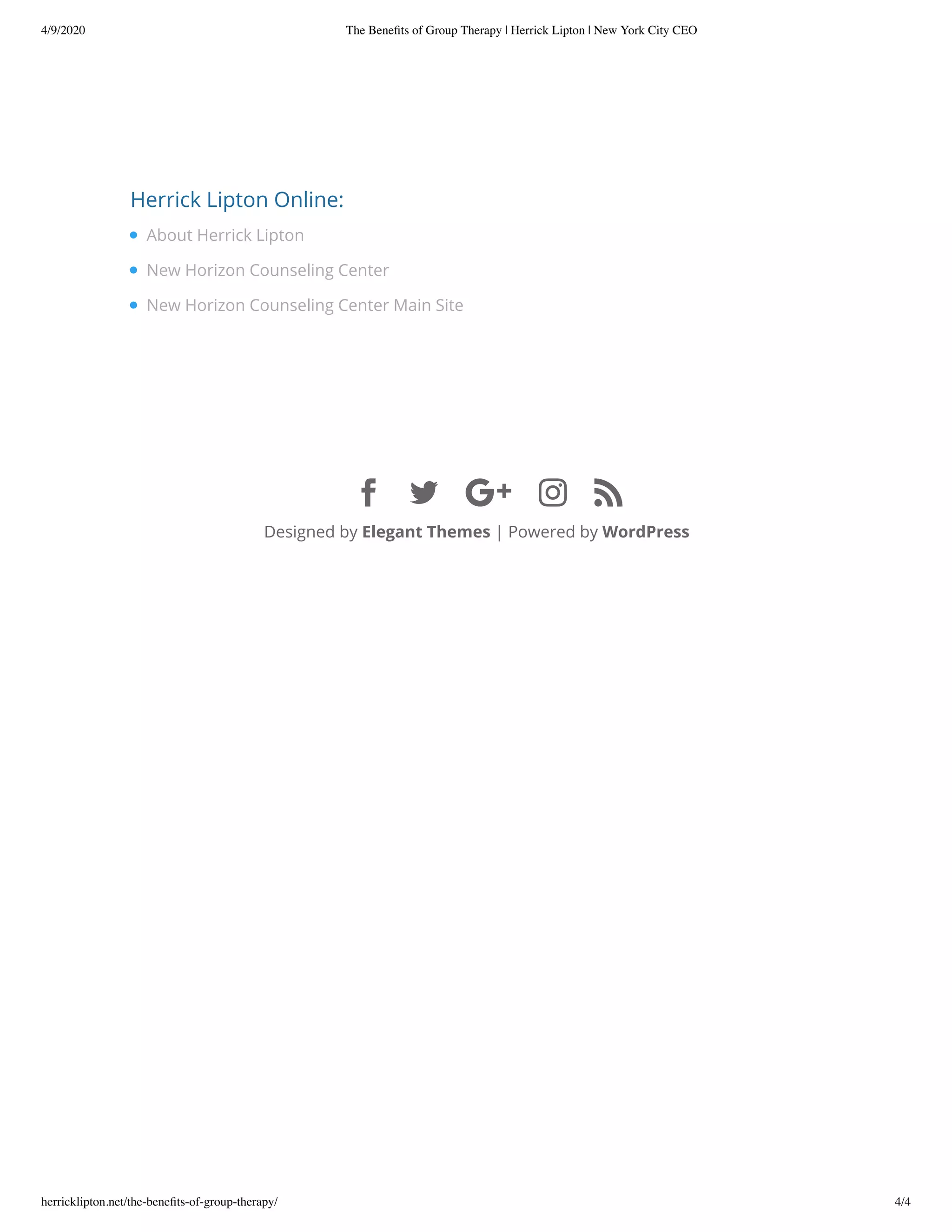 The Benefits of Group Therapy | PDF