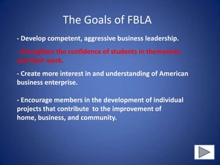 The benefits of joining fbla | PPTX