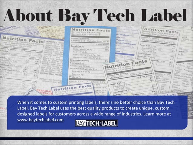 The Benefits of labelling your product | PPT