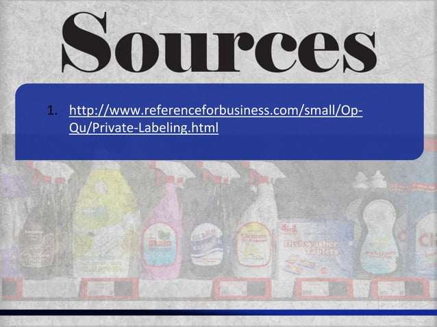 The Benefits of labelling your product | PPT