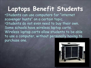 The Benefits of Laptops | PPT