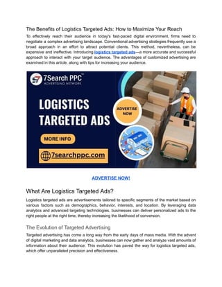 The Benefits of Logistics Targeted Ads_ How to Maximize Your Reach.pdf