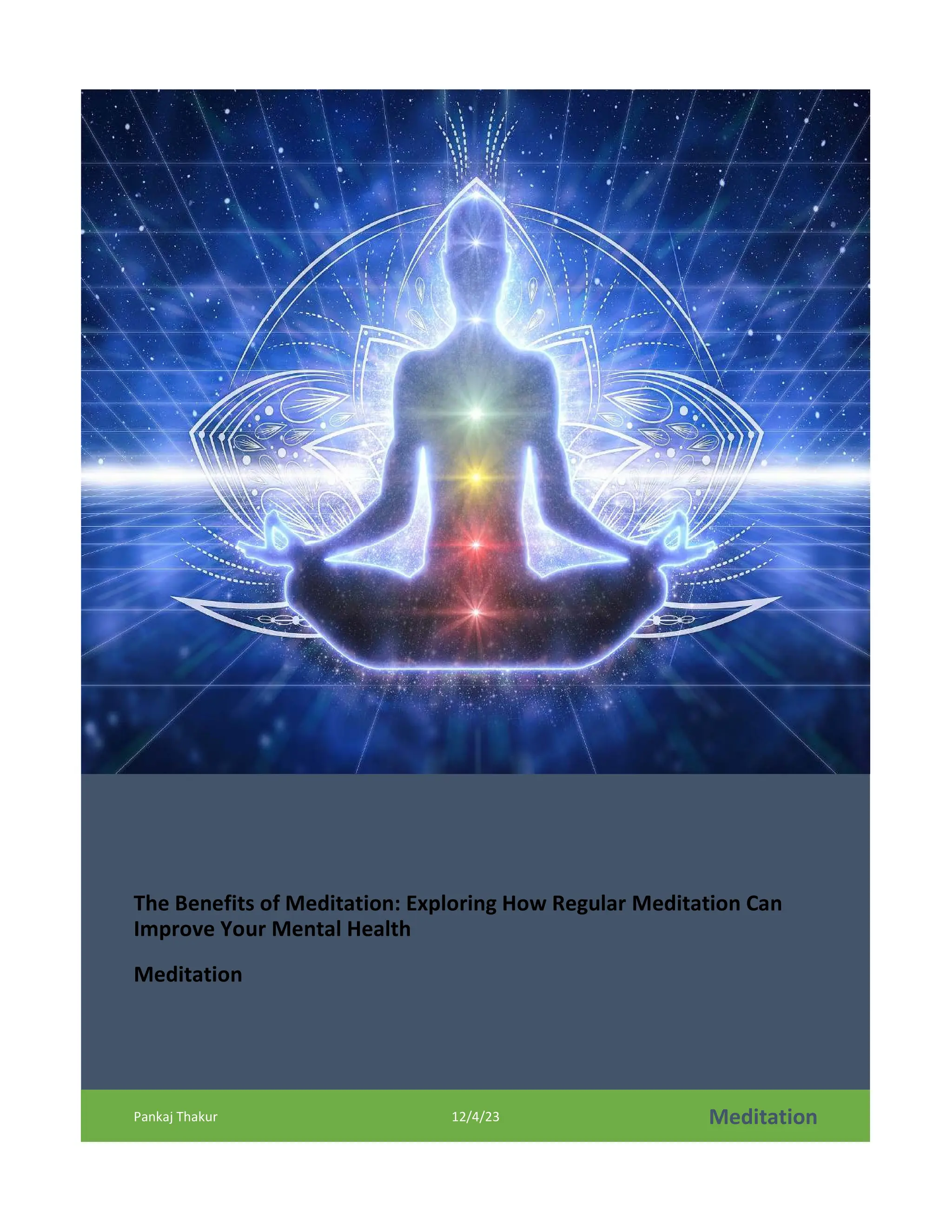 The Benefits of Meditation.pdf