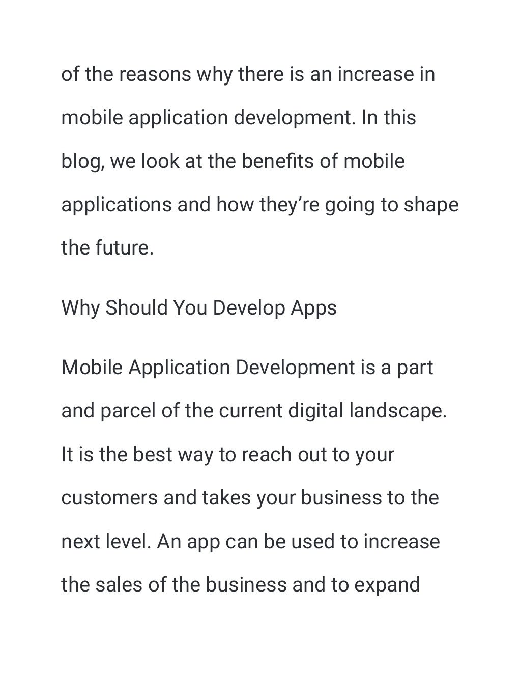 The Benefits of Mobile Application Development.pdf