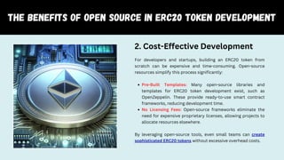The Benefits of Open Source in ERC20 Token Development | PPT