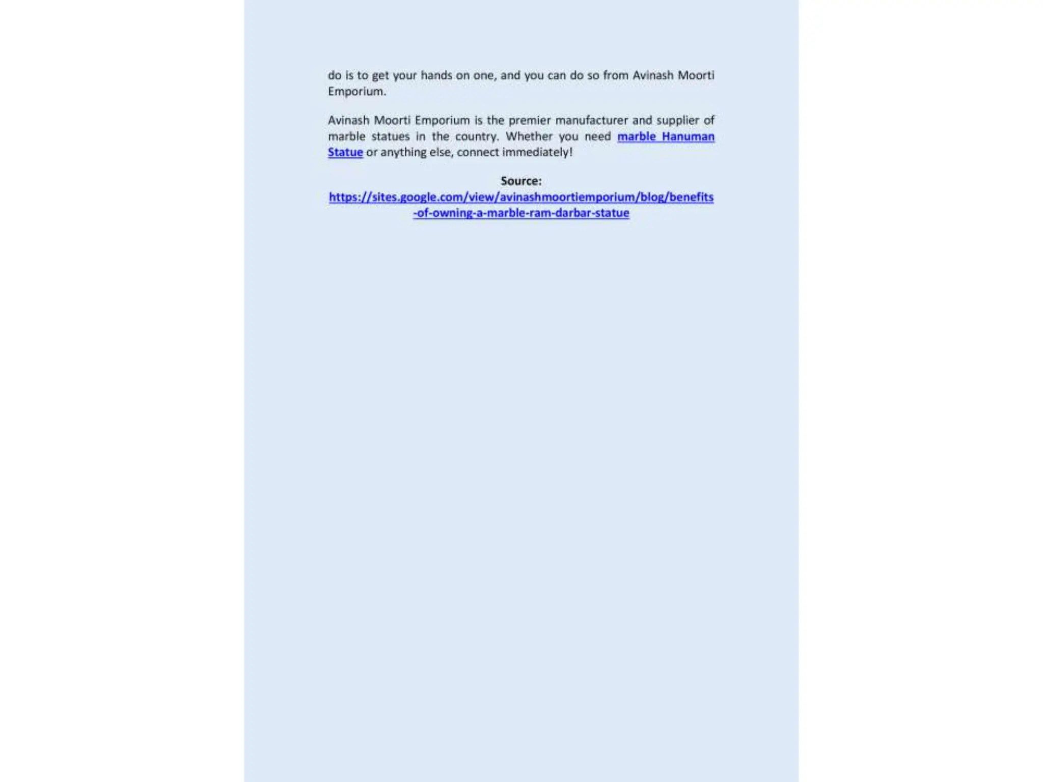 The Benefits Of Owning a Marble Ram Darbar Statue_00001.pptx