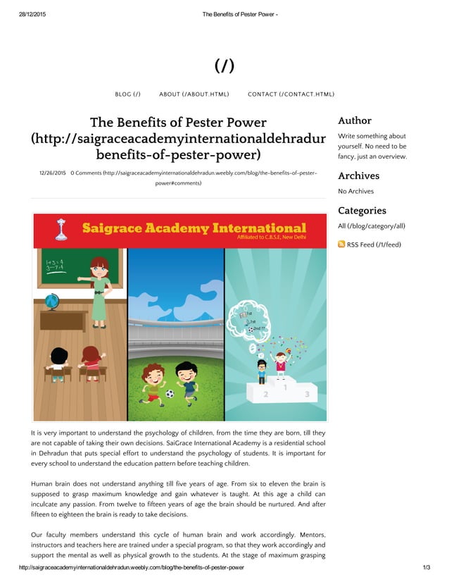 The benefits of pester power | PDF