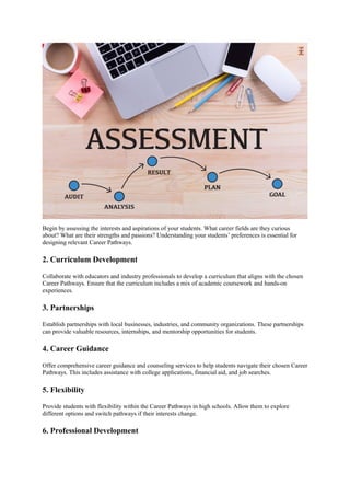 15 Benefits Of Providing Career Pathways In High School | Future Education Magazine | PDF
