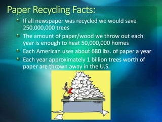 The benefits of recycling | PPTX