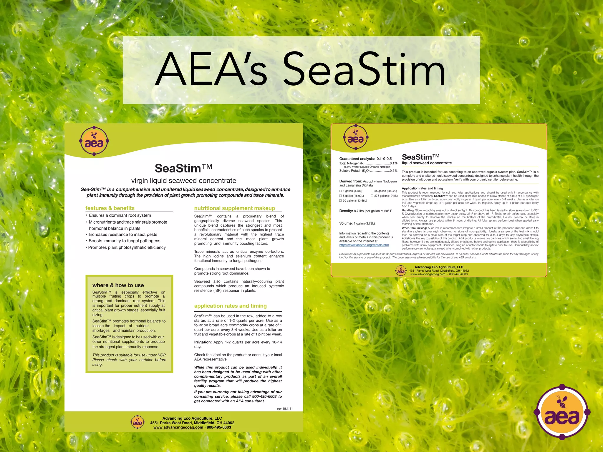 The Benefits of Seaweed in Agriculture | PDF