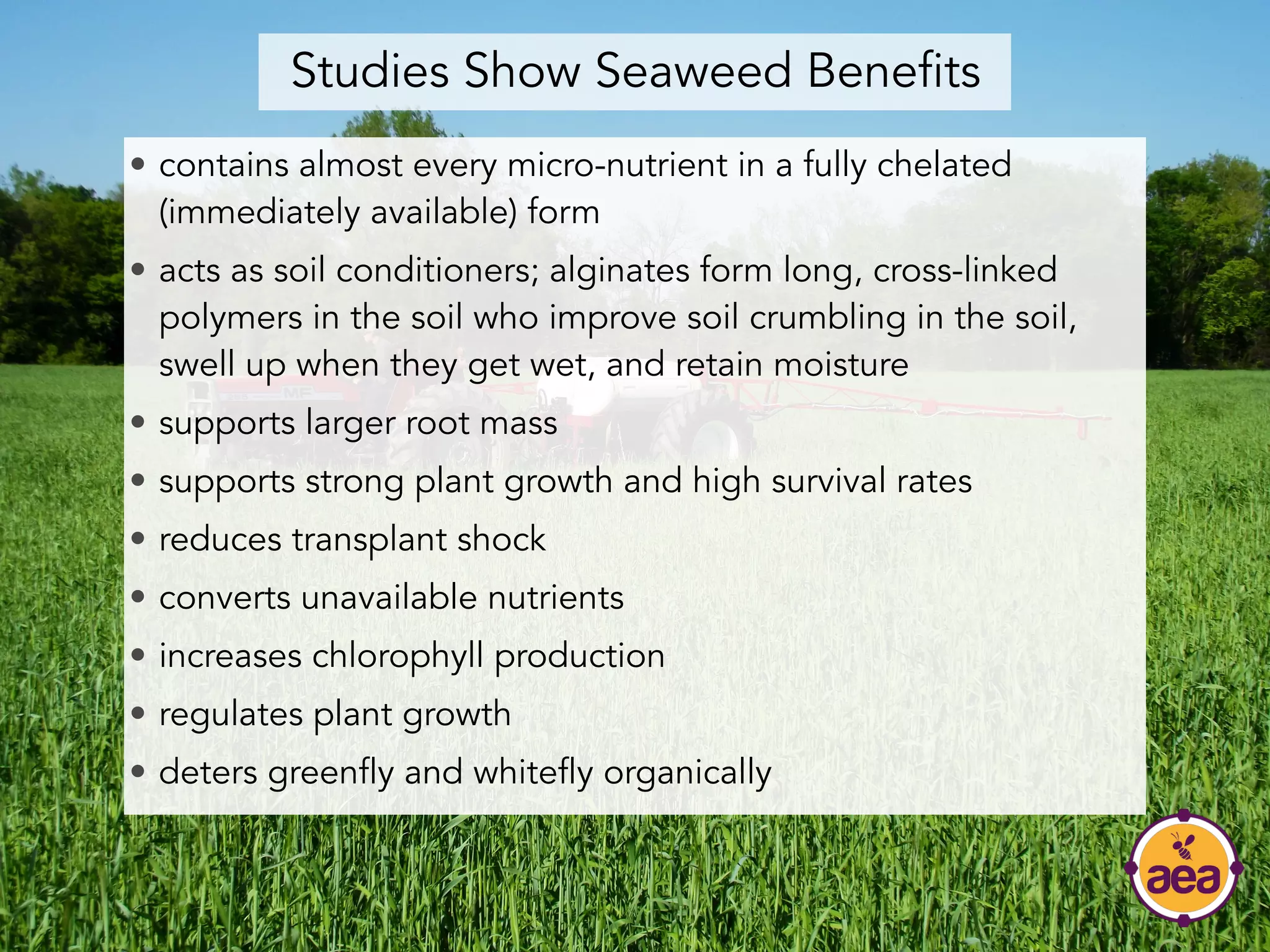 The Benefits of Seaweed in Agriculture | PDF