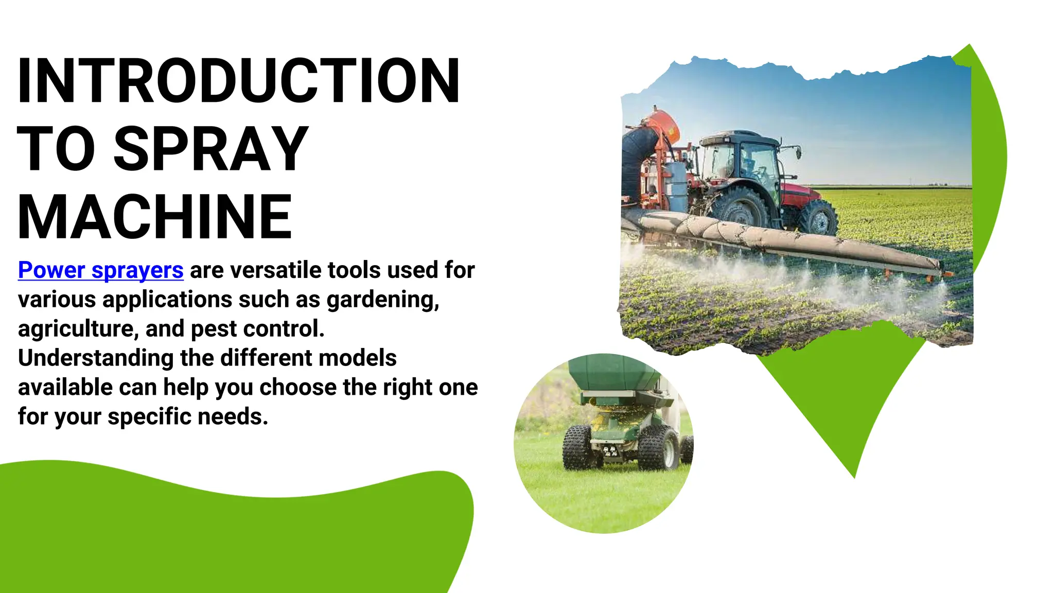 The Benefits of Spray Machines 27 May PPT | PPTX