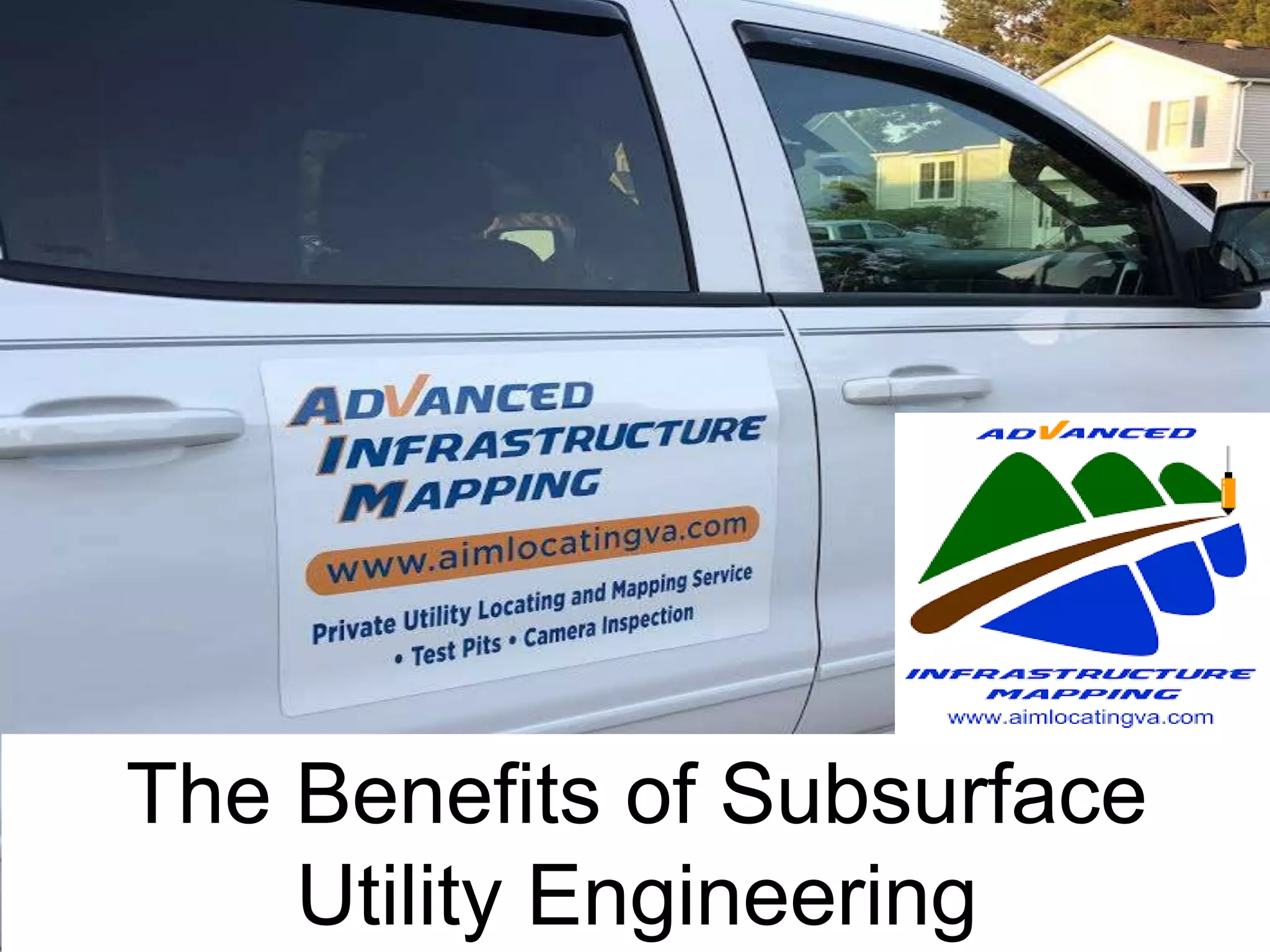 The benefits of subsurface utility engineering | PPTX