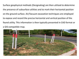 The benefits of subsurface utility engineering | PPTX