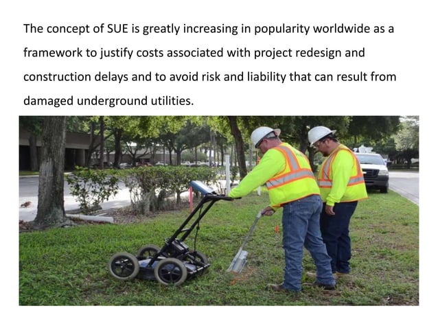 The benefits of subsurface utility engineering | PPTX