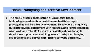 The benefits of the MEAN stack approach to robust web application development..pptx