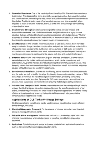 The Benefits of Using GLS Tanks as Sludge Storage Tanks.docx