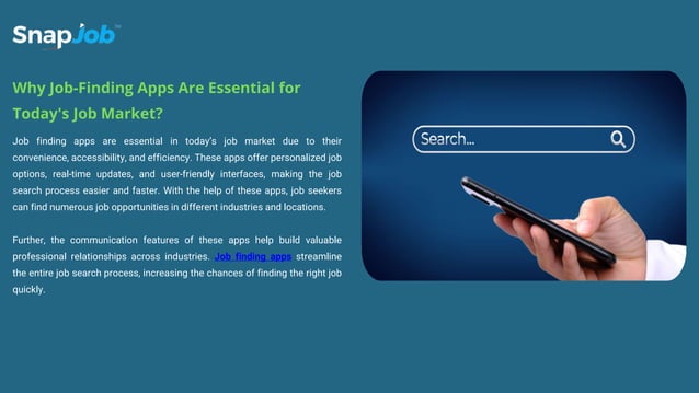 The Benefits of Using Job-Finding Apps for Job Seekers | PPT