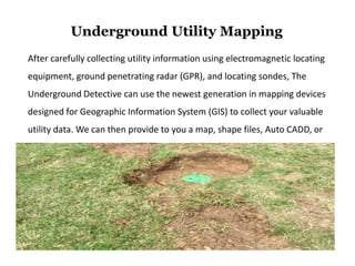 The benefits of utility mapping | PPT