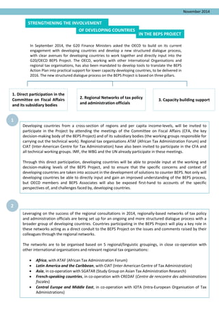 The BEPS Project and Developing Countries - From Consultation to ...