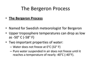 The Bergeron Process | PPTX