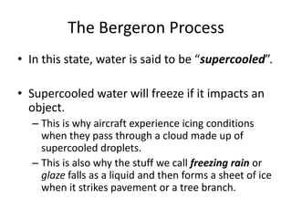 The Bergeron Process | PPTX