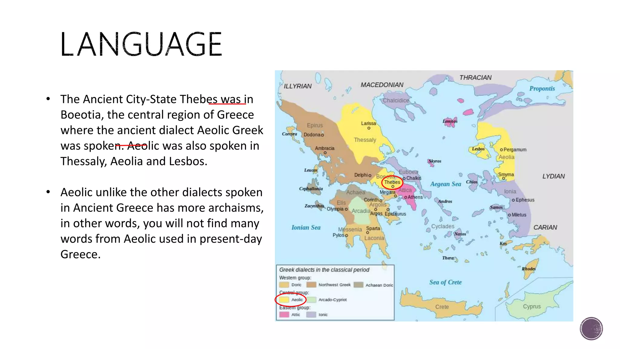 Thebes, greece example | PPTX