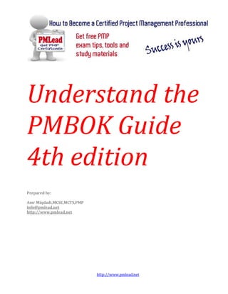 Understand PMBoK 4th | PDF