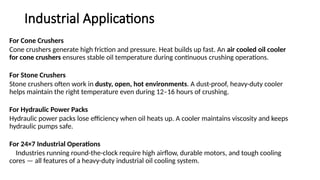 The Best Air Cooled Oil Cooler for Heavy-Duty Industrial Machines ...