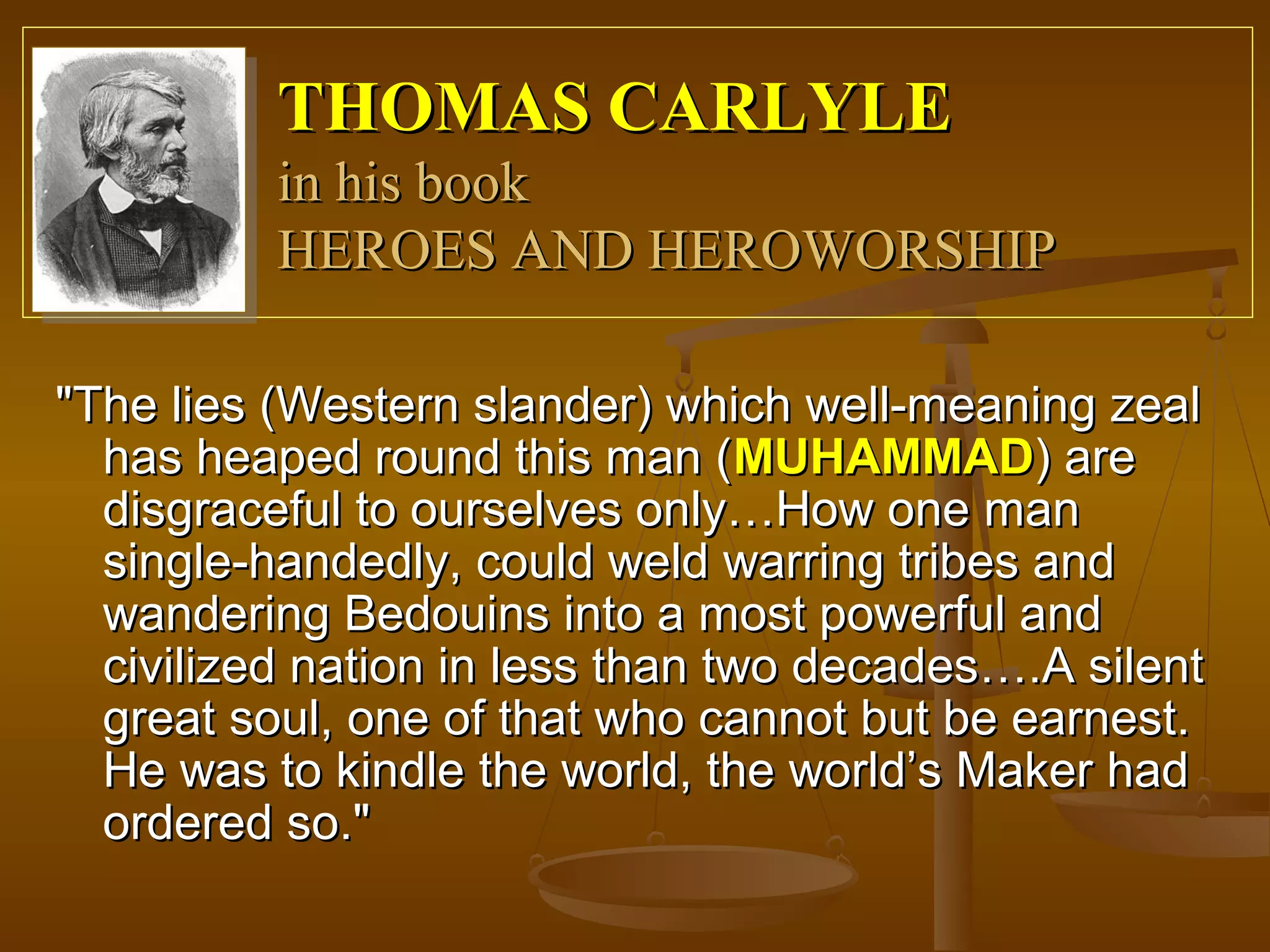 Muhammad - The Best & Successful Among Men | PPT