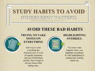 The Best (and worst) Study Habits. | PDF