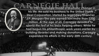 Andrew Carnegie The King of Steel | PPTX | Metals Industry | Industries