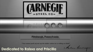 Andrew Carnegie Steel Company Logo