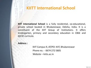 The best cbse schools in bhubaneswar | PPT