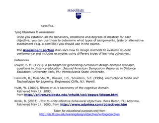 The best choice for writing objectives | PDF