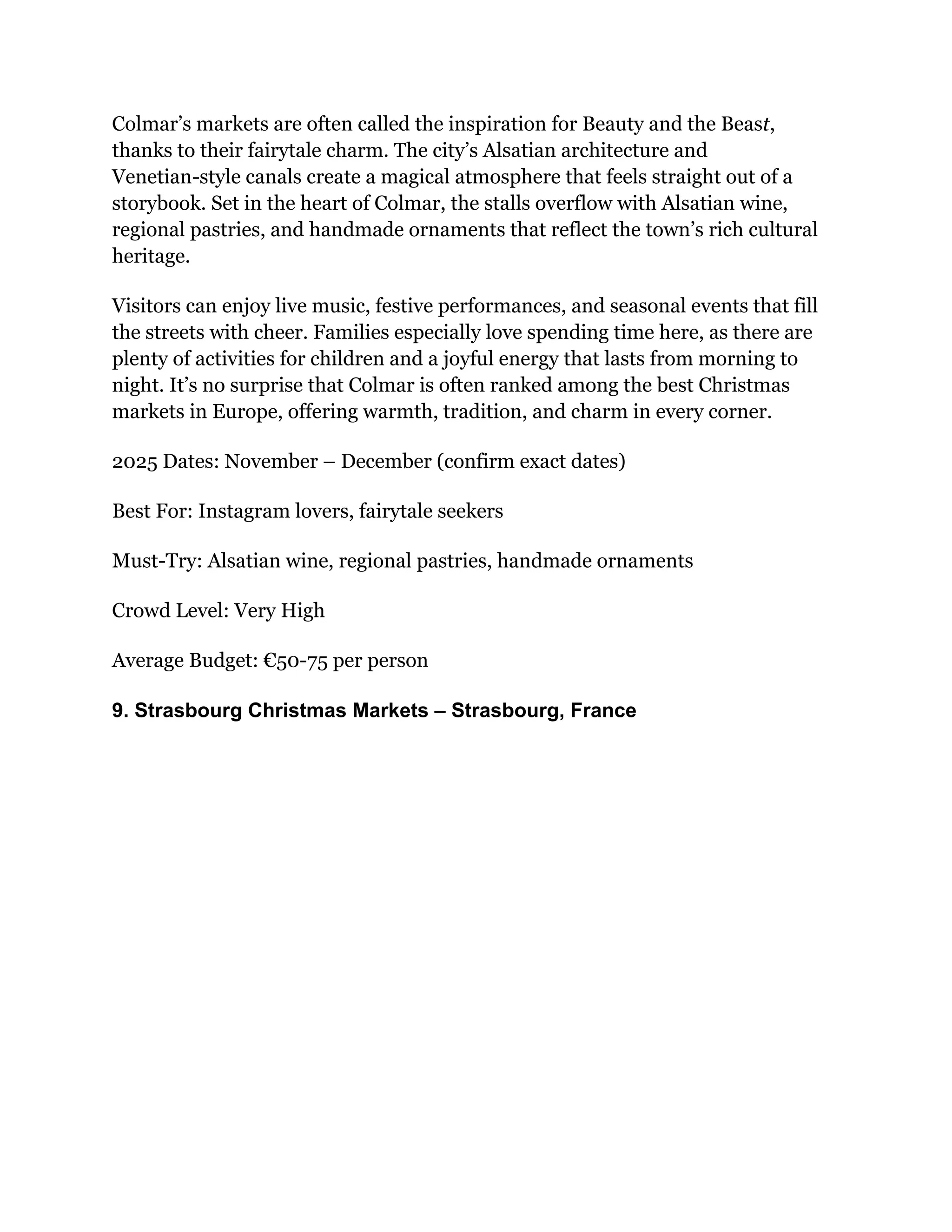 The Best Christmas Markets to Visit in 2025 for Lights, Food, and ...