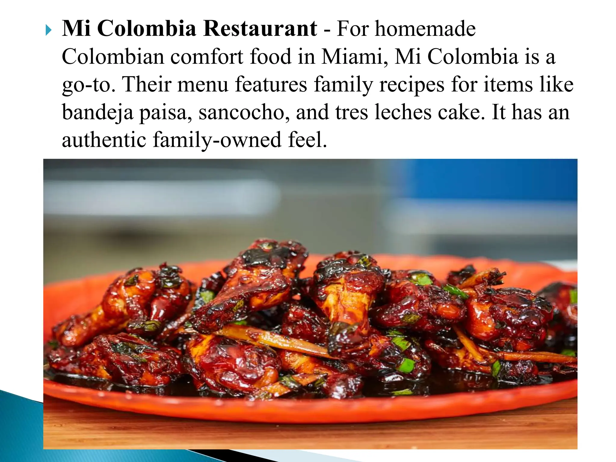The Best Colombian Restaurant in Miami Florida.pptx