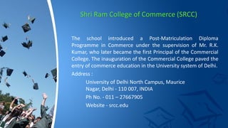 The best commerce colleges in india | PPT